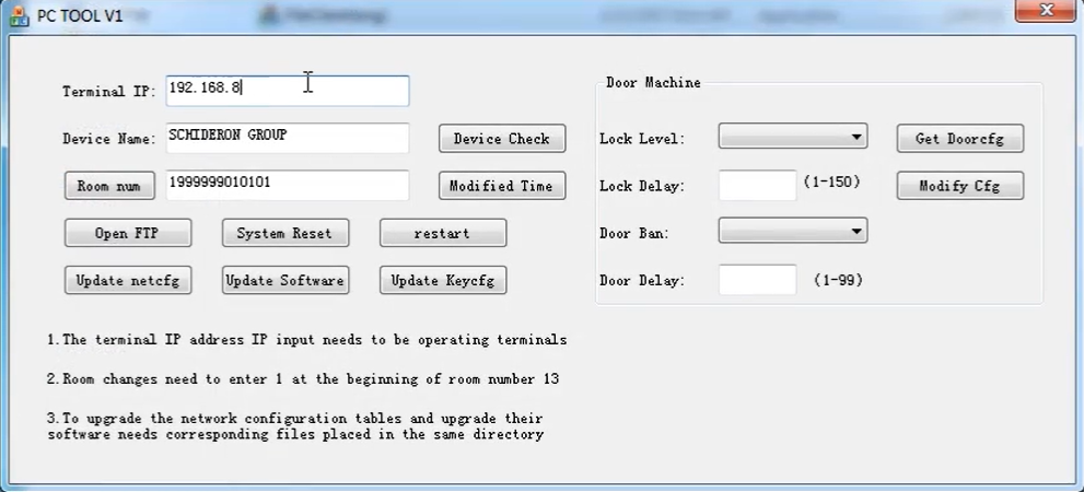PC tool for SIP door unit upgrade - Zhuhai Jeatone Electronic Co.,Ltd