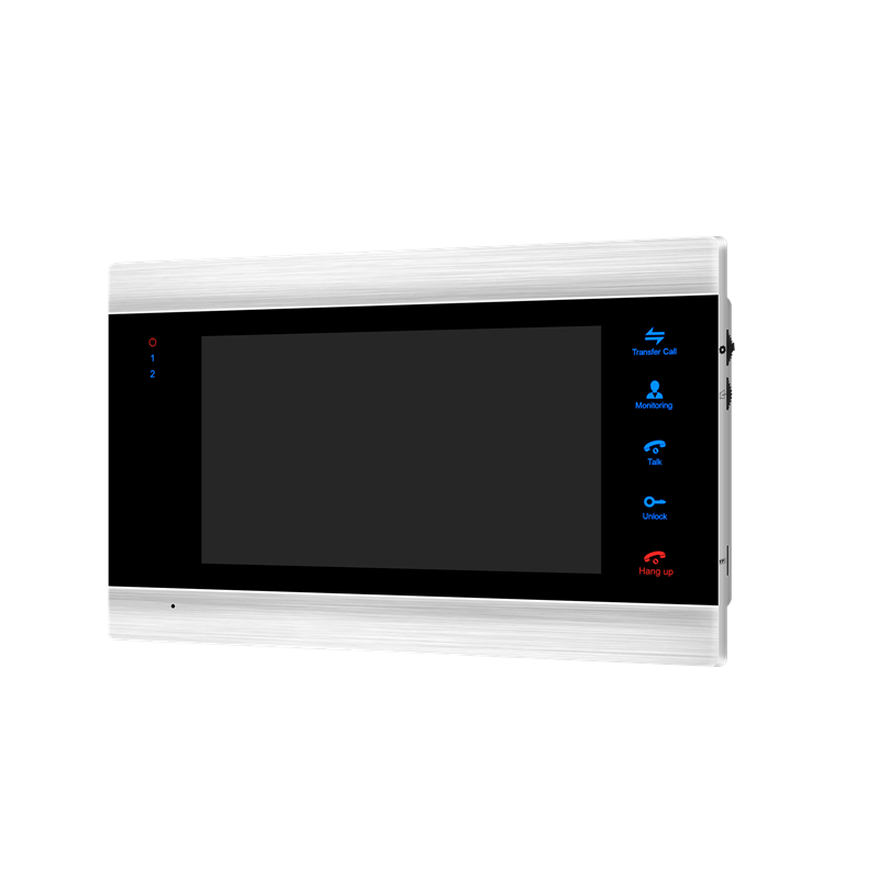 2-Wired Video Intercom 7 Inch Home Video Door Phone with Touch Button ...