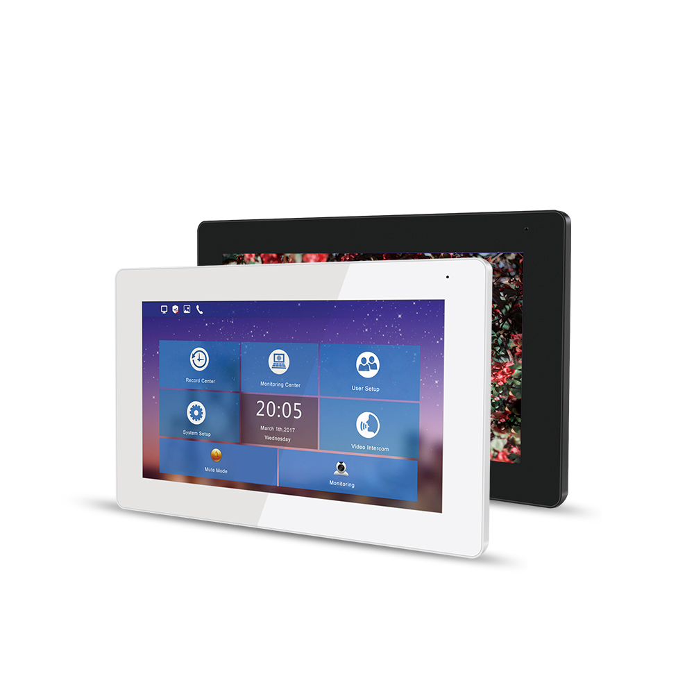 Tuya smart 7 inch WIFI indoor Monitor Screen for SIP home entry system ...
